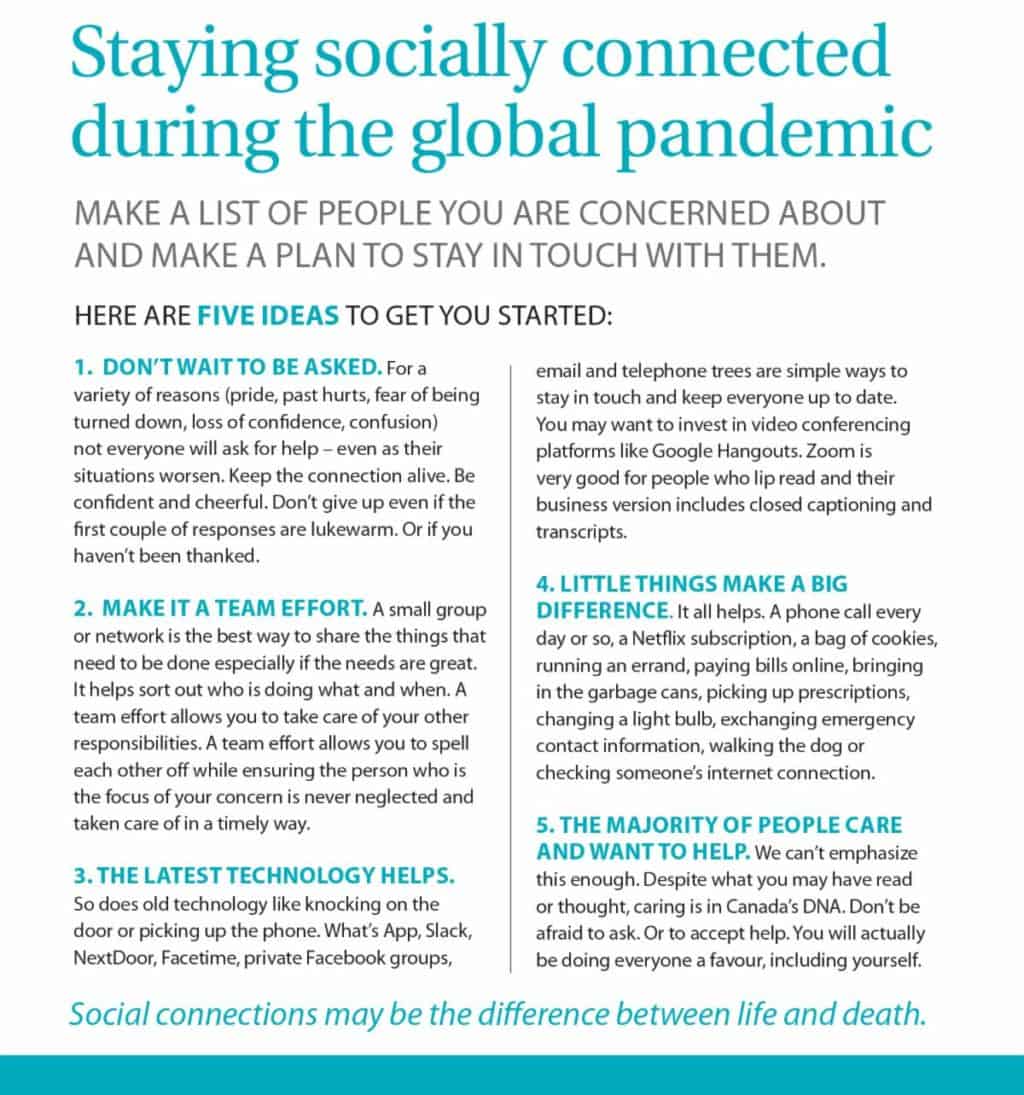 Staying socially connected during the global pandemic - Plan Institute