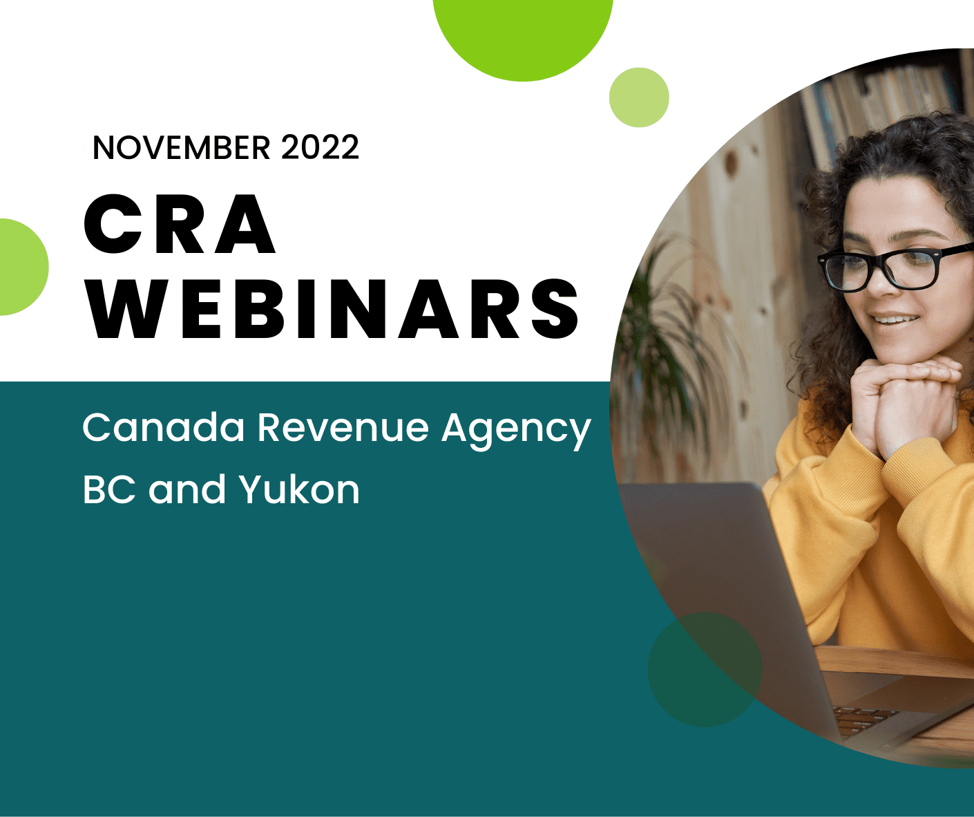 CRA Webinar Invites for November 2022 - BC/Yukon - Plan Institute